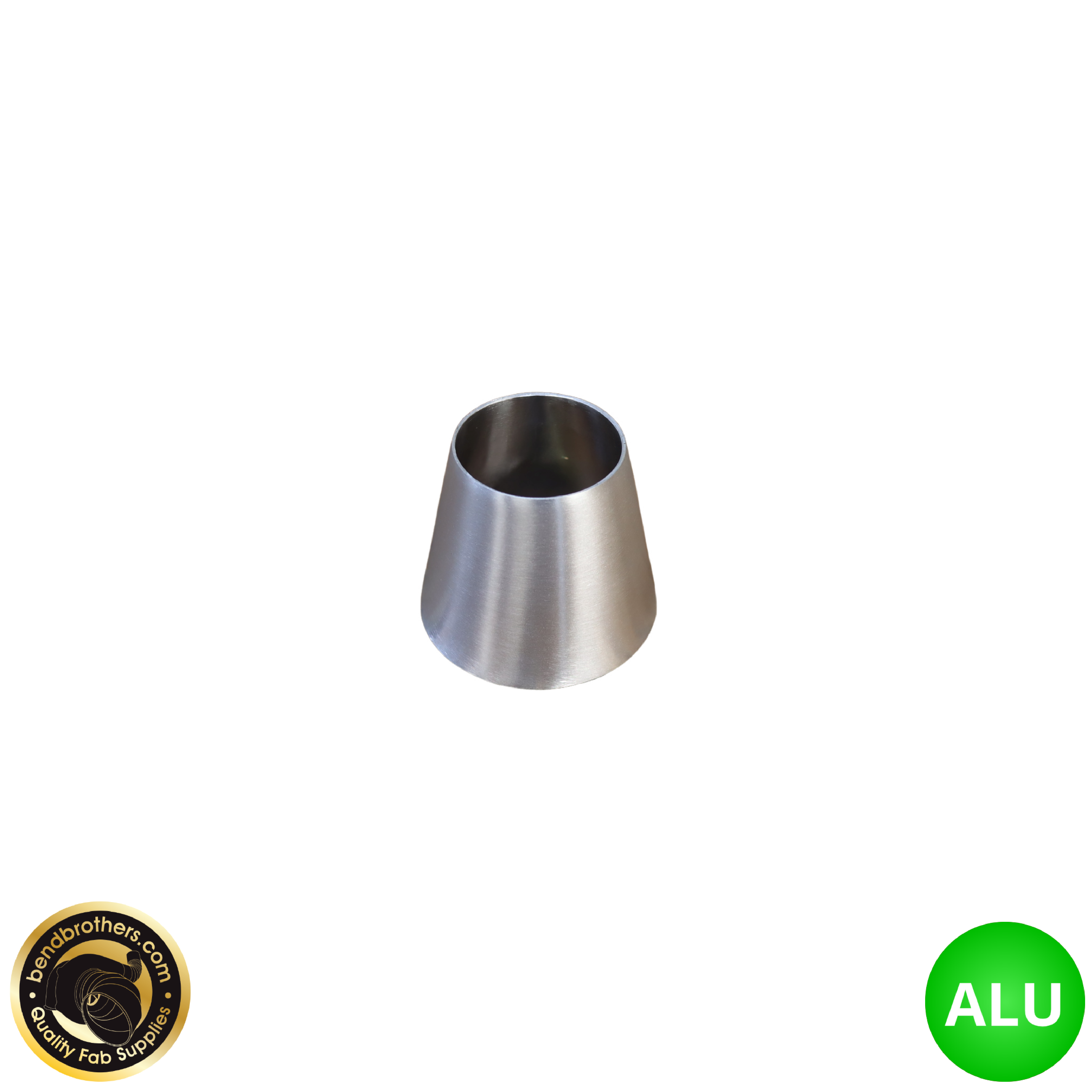 2" (51mm) - 3" (76mm) 6061 Aluminium Cone Style Concentric Size Reduce ...