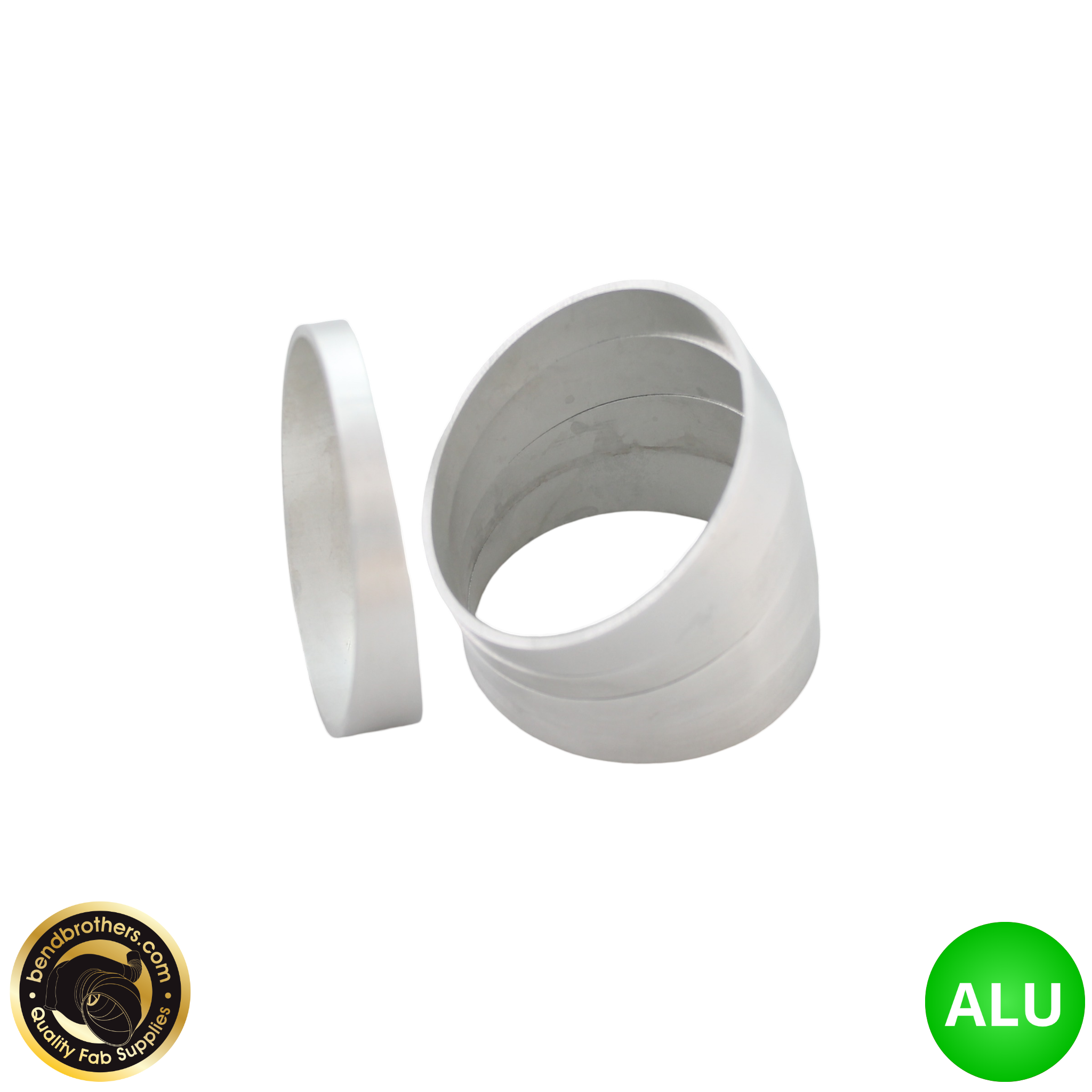 2" (51mm) 6061 Aluminium Pie Cut Kit - 1D Tight Radius - 1.5mm Wall ...