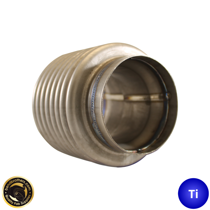 2.5” (63mm) Titanium Super Flow Exhaust Flex Bellow | Flex Joint – Bend ...