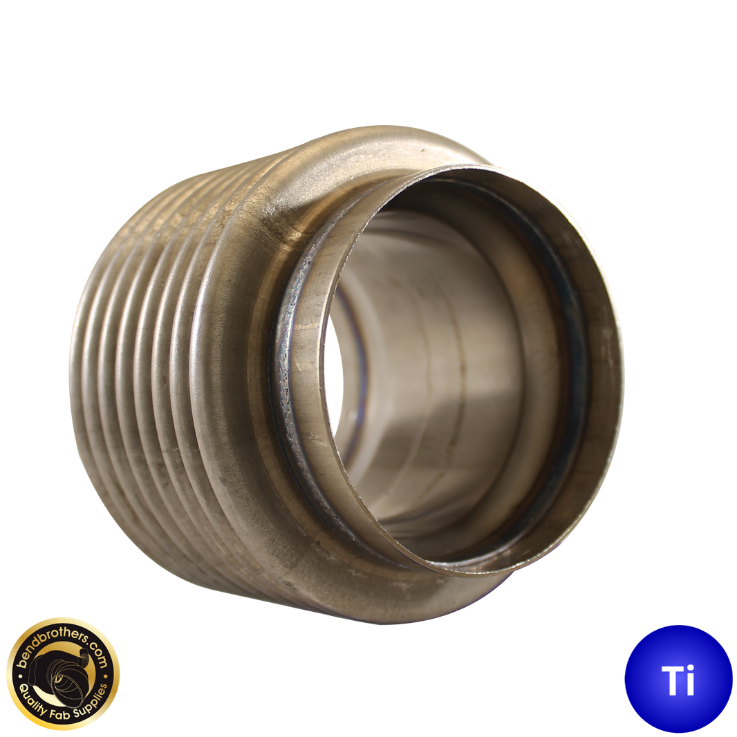 3” (76mm) Titanium Super Flow Exhaust Flex Bellow | Flex Joint – Bend ...