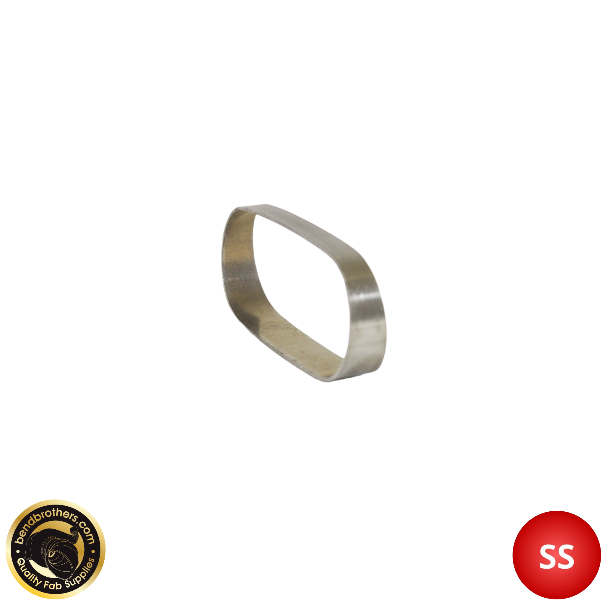 3" 304ss Vertical Oval Pie cut - 1D Tight Radius - 1.6mm Wall - 5pcs ...