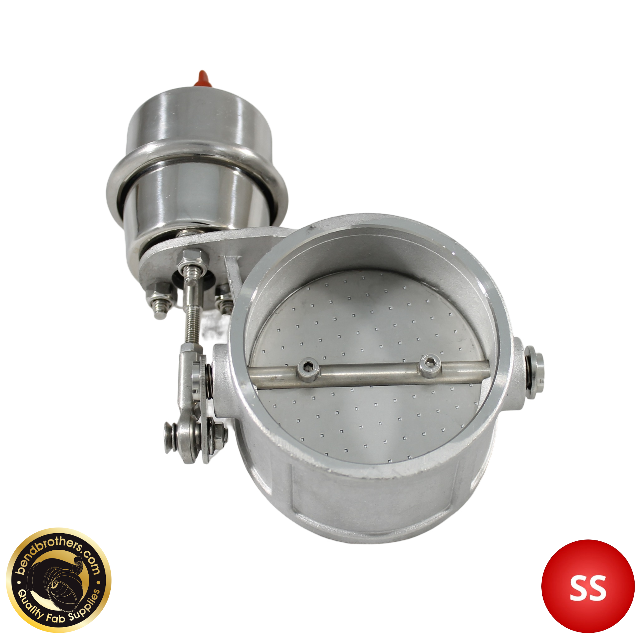 3" (76mm) Stainless Steel Exhaust Valve - Vacuum Actuated – Bend Brothers