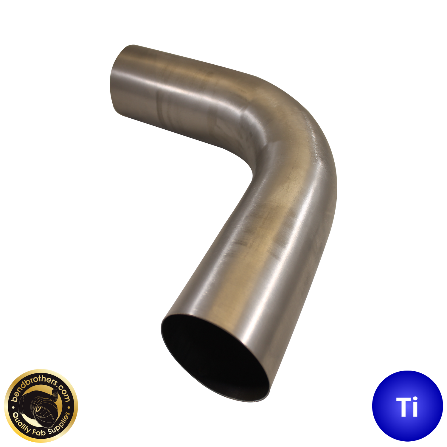 3.5" (89mm) Titanium 90° Mandrel Bend 150mm Leg - 1.5D Radius - 1.2mm ...