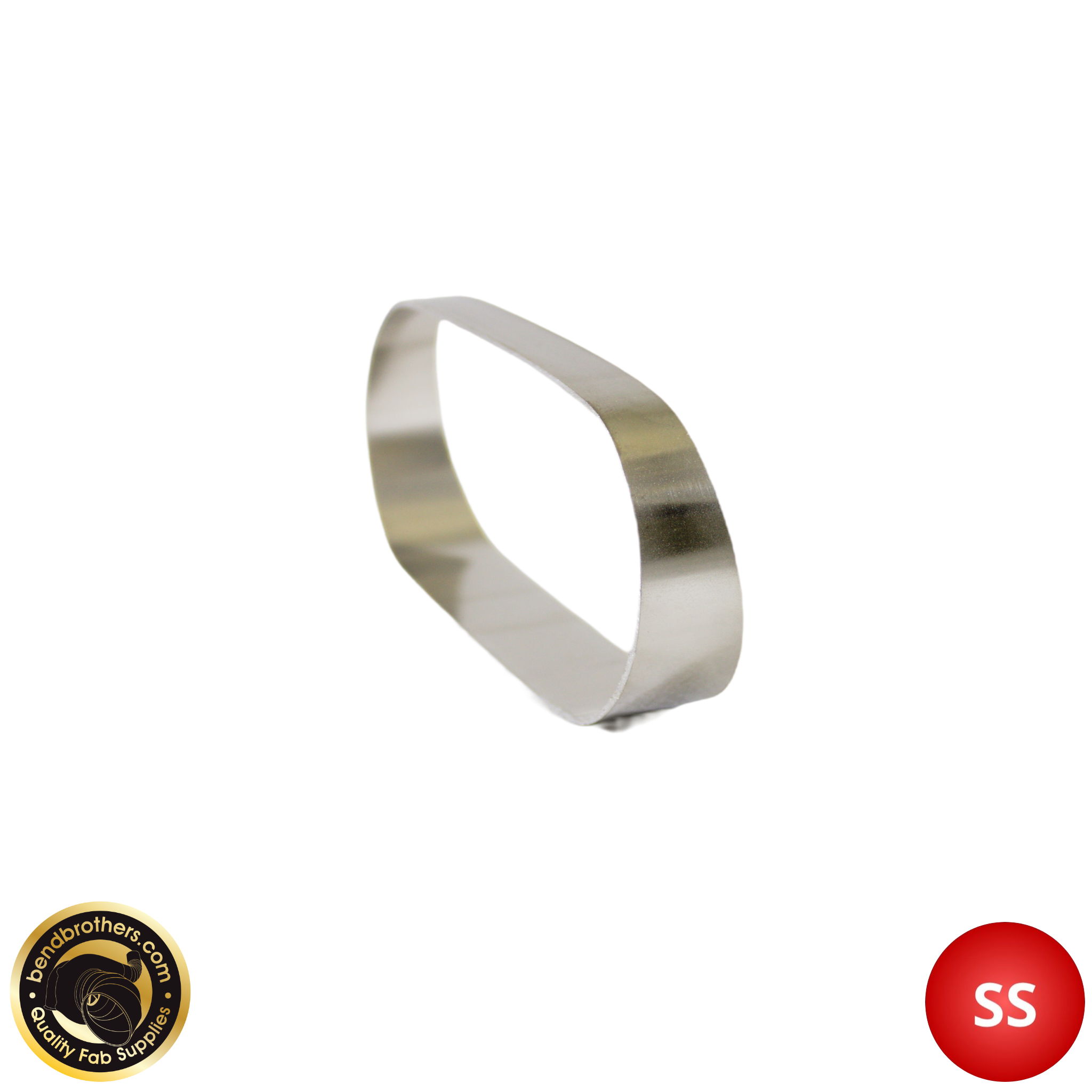 4" 304ss Vertical Oval Pie cut - 1D Tight Radius - 1.6mm Wall - 5pcs ...