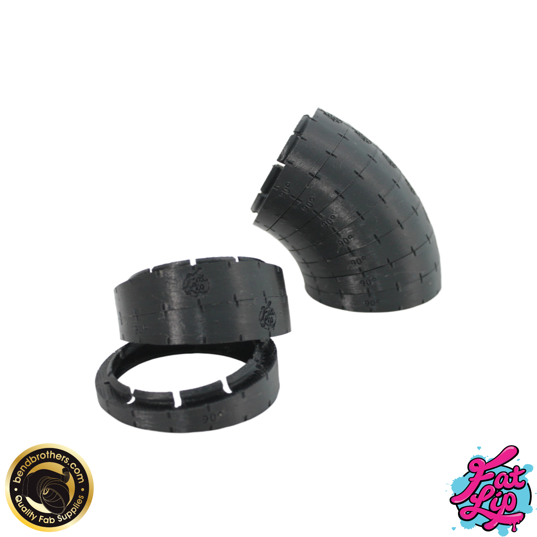 4.5" (114.3mm) Pie Cut Template Kit - 9° Pie Cuts – Bend Brothers