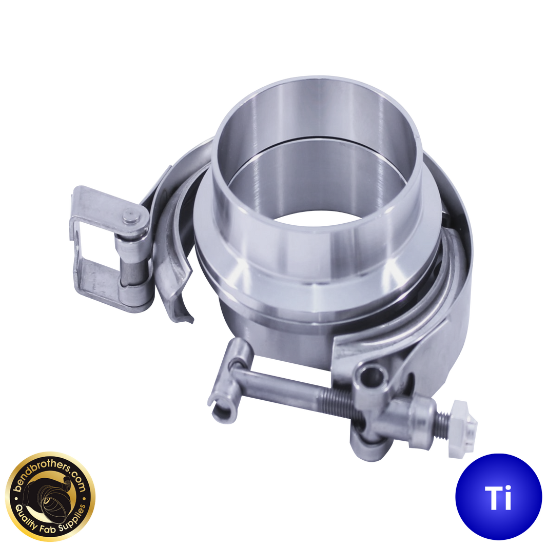 4.5" (114mm) V Band Clamp Kit | Exhaust V Band - Titanium – Bend Brothers