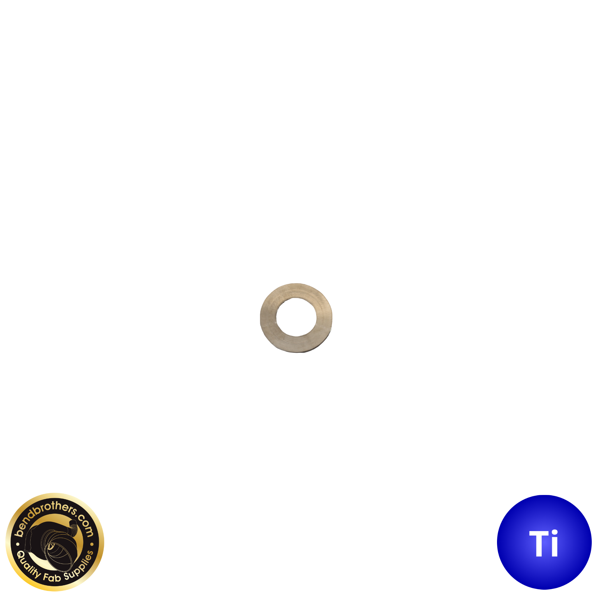 Titanium Washer M10x20mm 2mm Thick – Bend Brothers