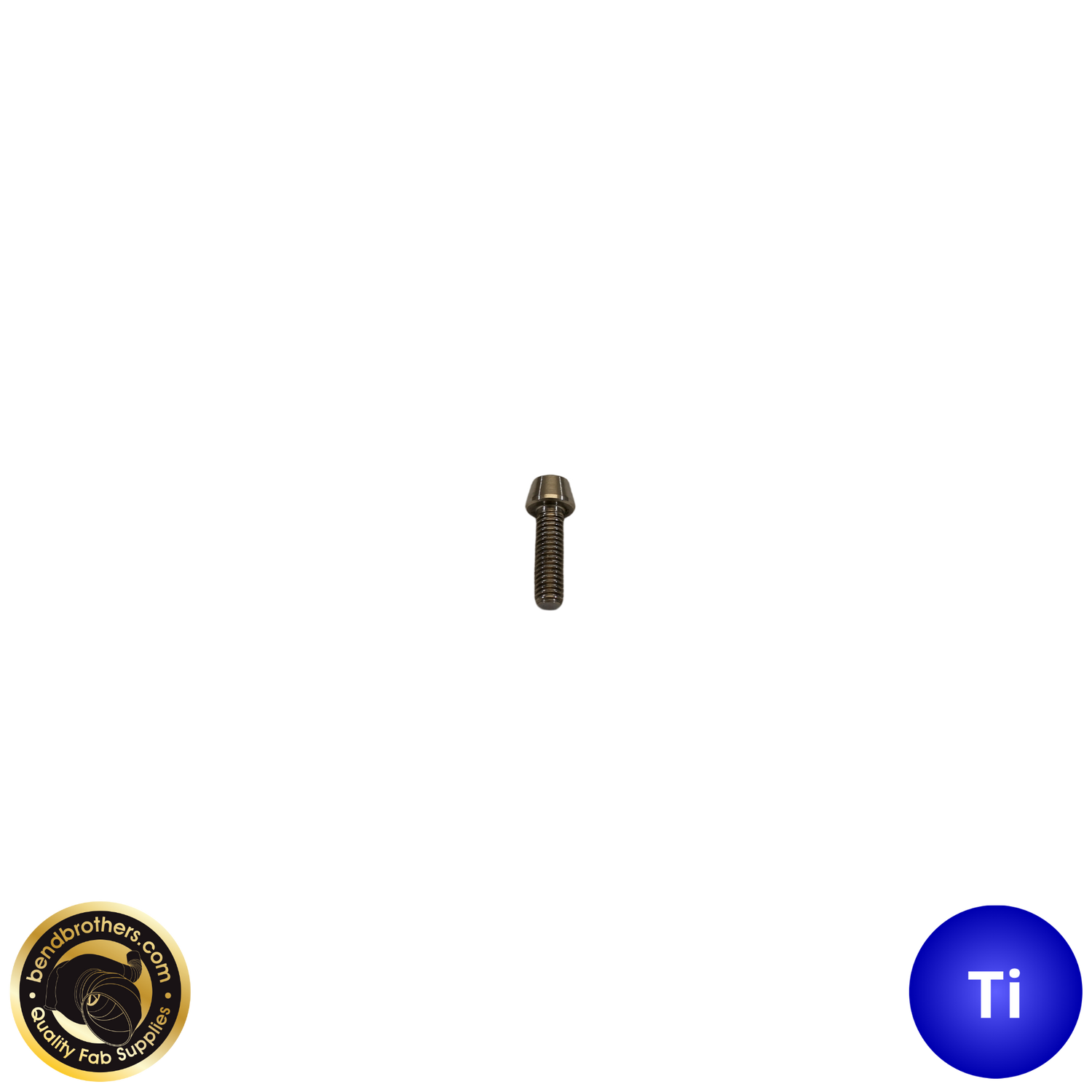 Titanium Tapered Socket Head Bolt M5x0.8 - 20mm Length – Bend Brothers